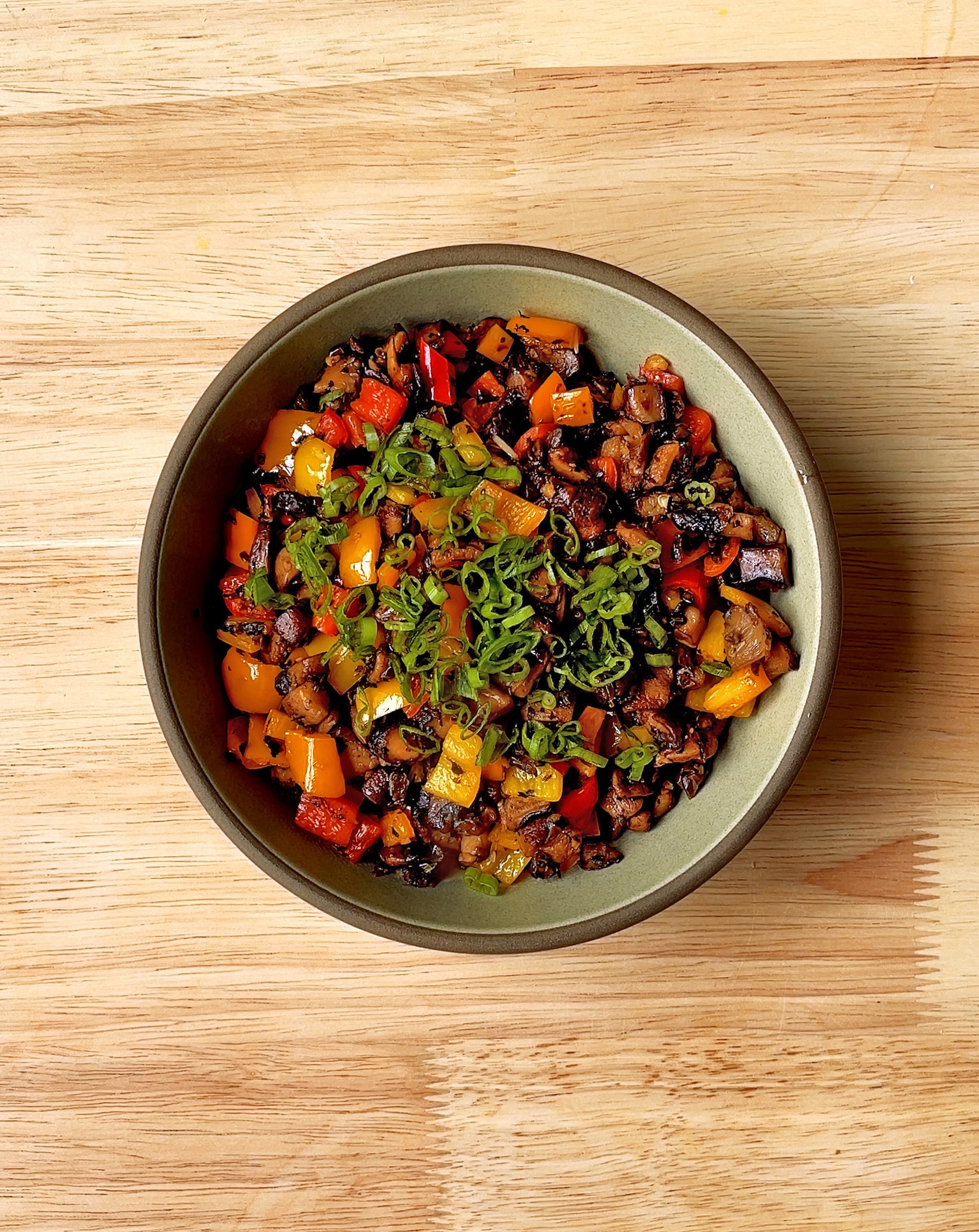 Mushroom "Rice" with Yacai Stir-Fry 菌米芽菜 - Day With Mei